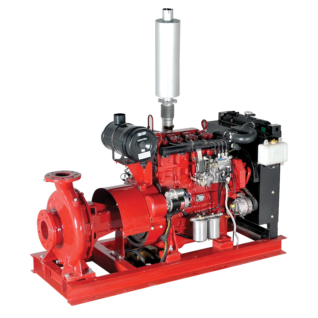 End Suction Long Coupled Diesel Driven Fire Pumps Lbsd Series | Beacon ...