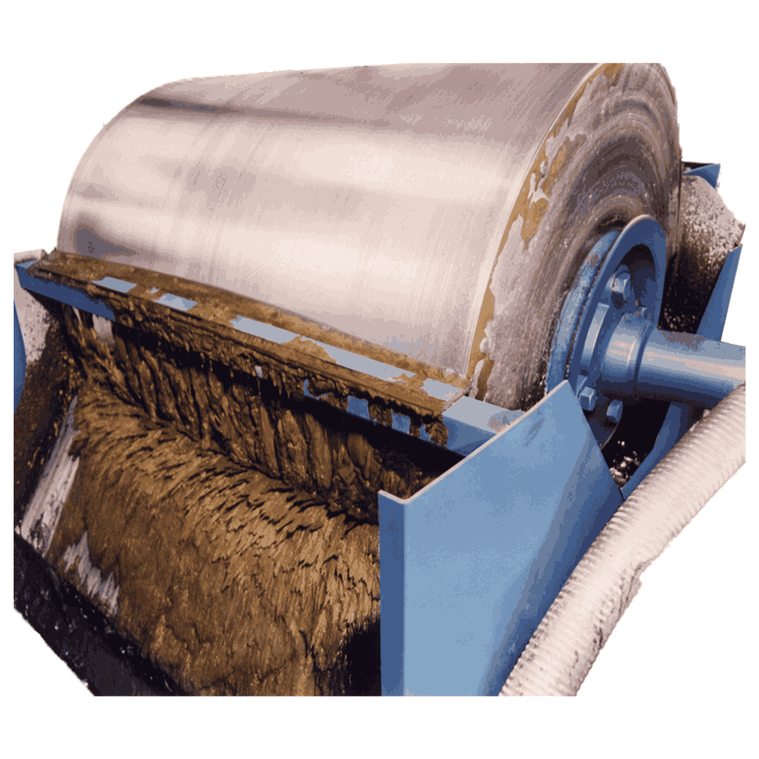 Wet Drum Magnetic Seperator Manufacturer In India | Everest Magnetics