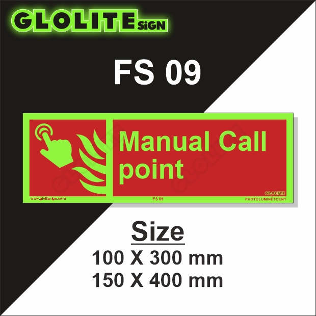 Top Manual Call Point Fs 09 | Glolite Sign