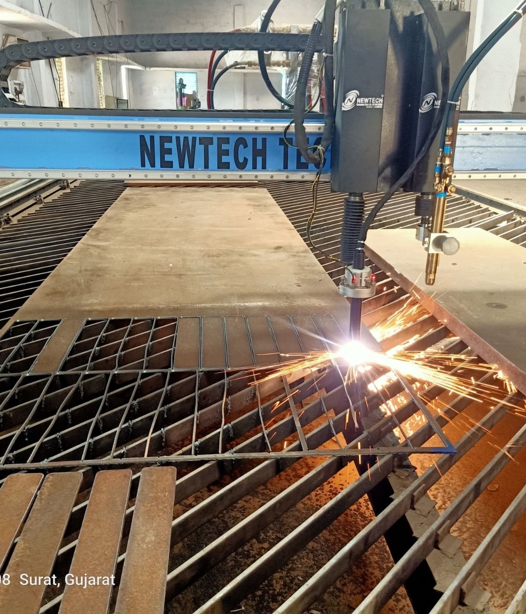 2030 CNC Plasma Heavy Gantry Machine Manufacturer In Assam | Newtech Weld